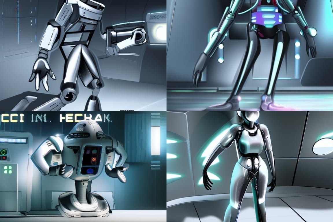 Robots - AI Generated Artwork - NightCafe Creator