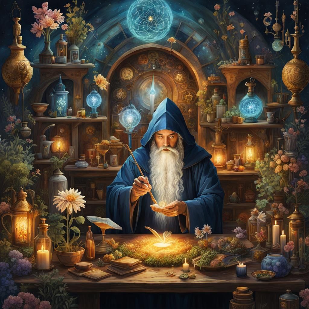 Alchemy - AI Generated Artwork - NightCafe Creator