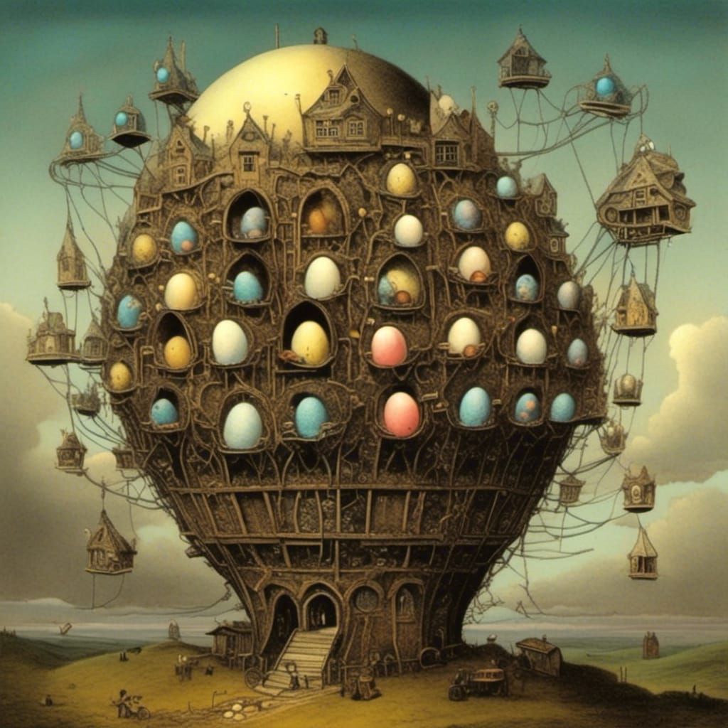 The Nest - AI Generated Artwork - NightCafe Creator