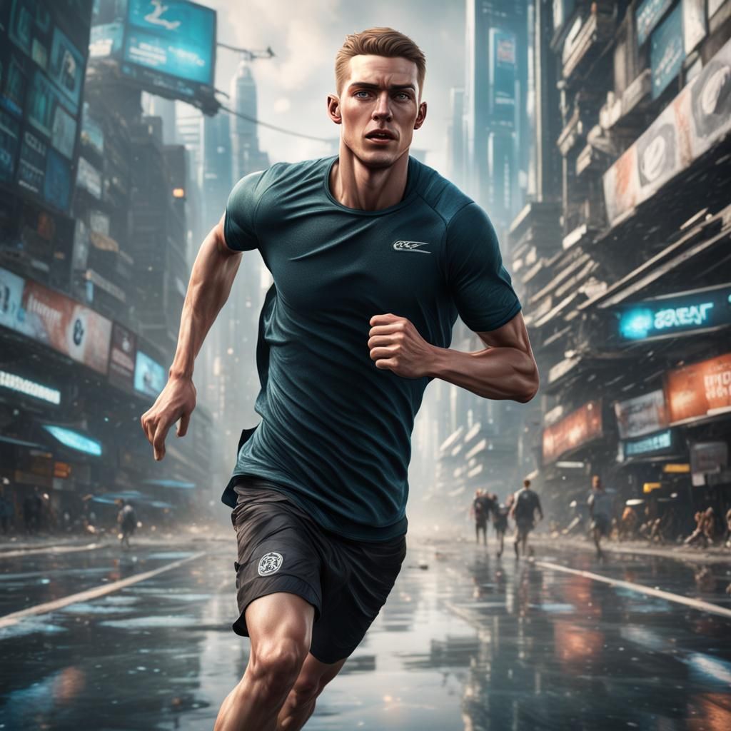 Run! - AI Generated Artwork - NightCafe Creator