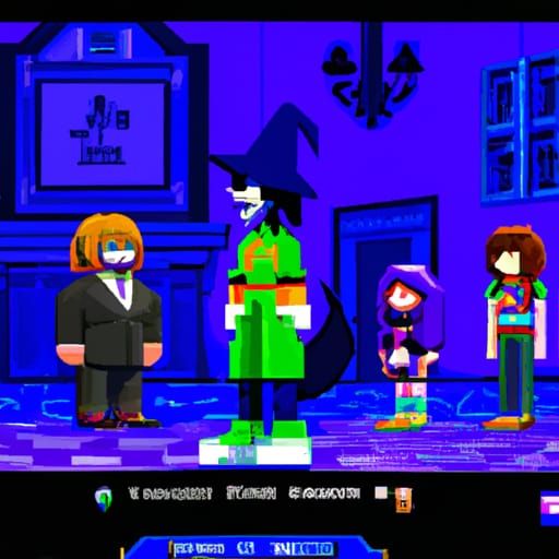 deltarune screenshot - AI Generated Artwork - NightCafe Creator