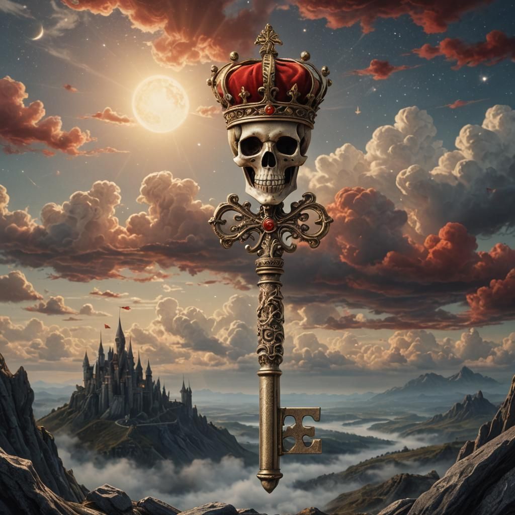 The Skeleton Key - AI Generated Artwork - NightCafe Creator