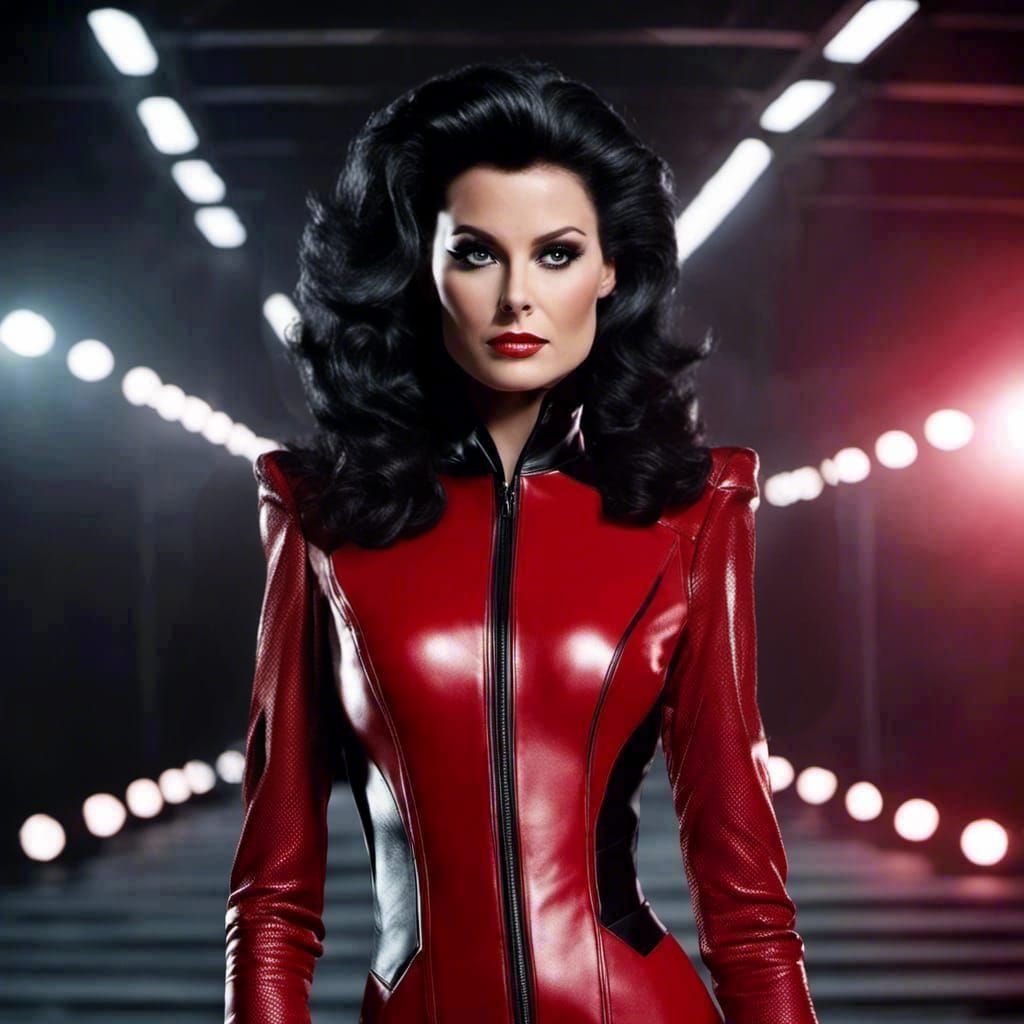 Jane Badler as Diana, as seen on "V", the 80s TV series ️🎦🎞️