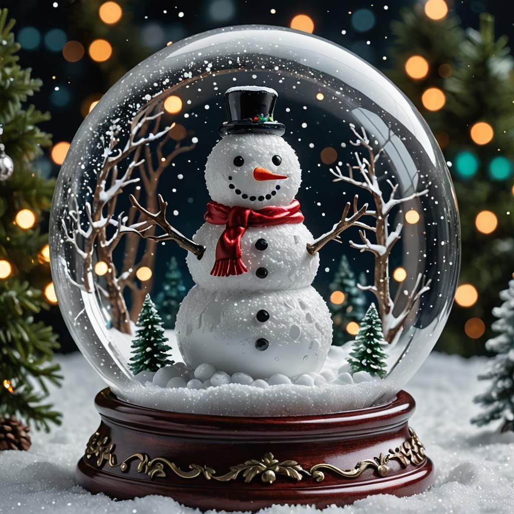 Let it snow - AI Generated Artwork - NightCafe Creator