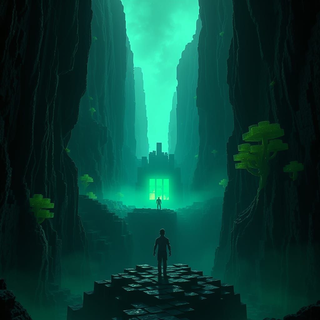 the deep dark in minecraft - Minecraft's Dark Abyss: A Haunt...