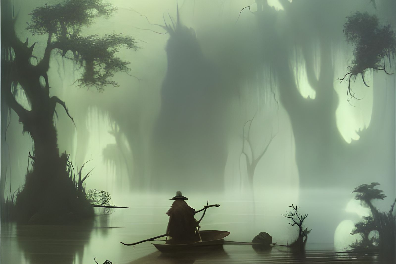 toxic swamp - AI Generated Artwork - NightCafe Creator