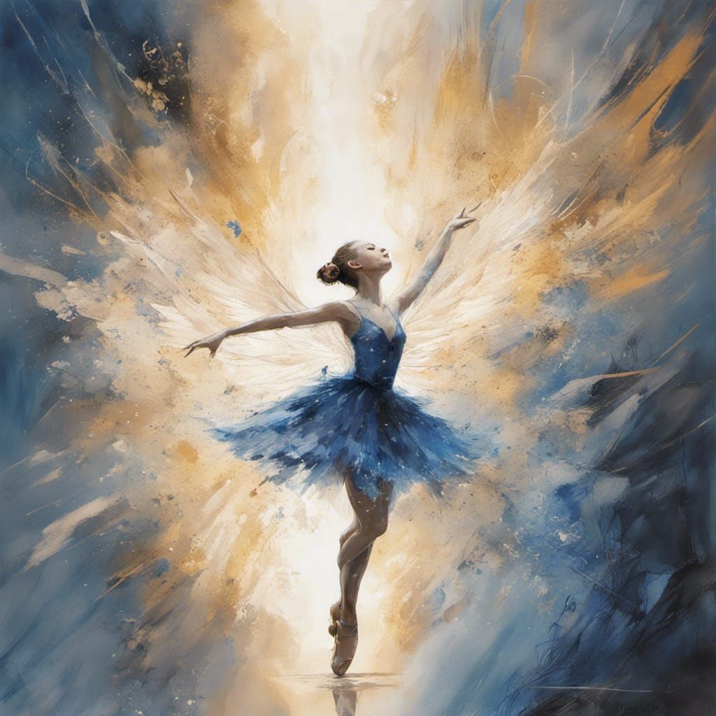 Explosion of Movement - AI Generated Artwork - NightCafe Creator