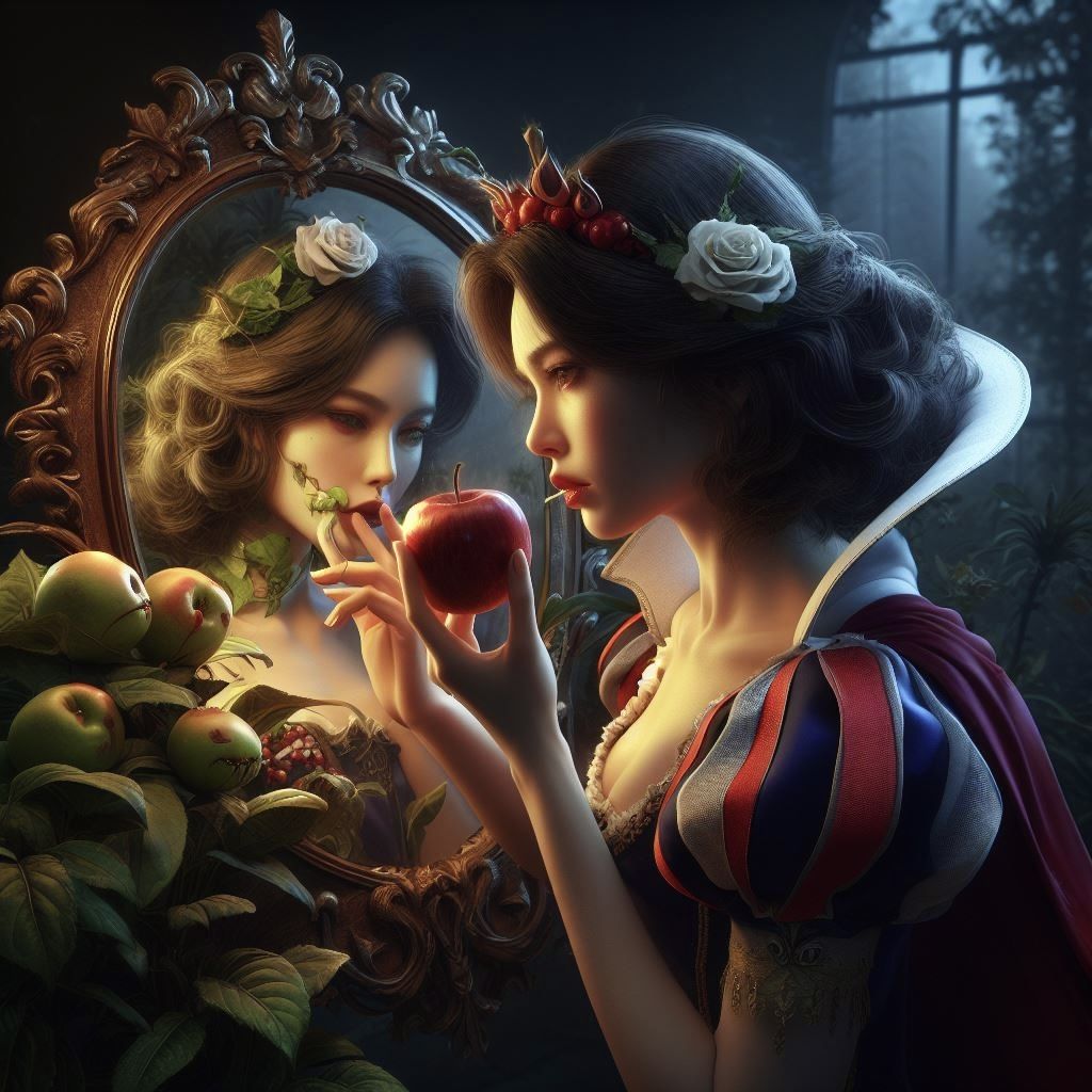 A Lesson in Poisoned Apples - AI Generated Artwork - NightCafe Creator