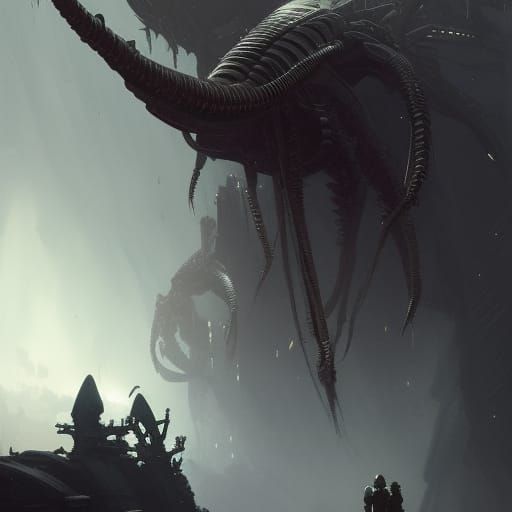 Aliens - AI Generated Artwork - NightCafe Creator