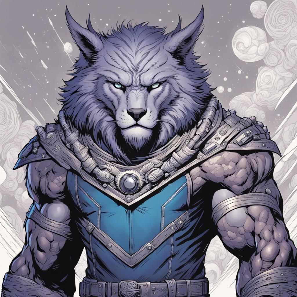 Heroes | Guardian Wolf - AI Generated Artwork - NightCafe Creator