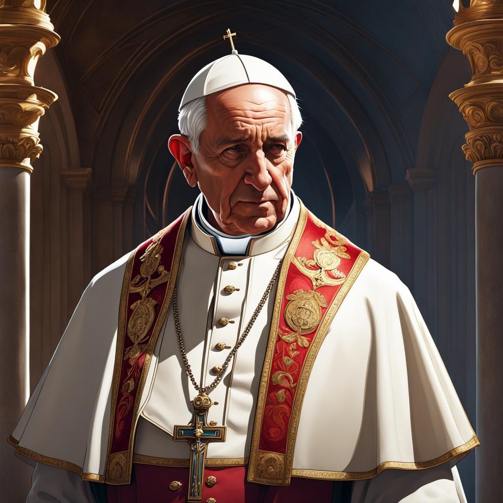 The Pope - AI Generated Artwork - NightCafe Creator