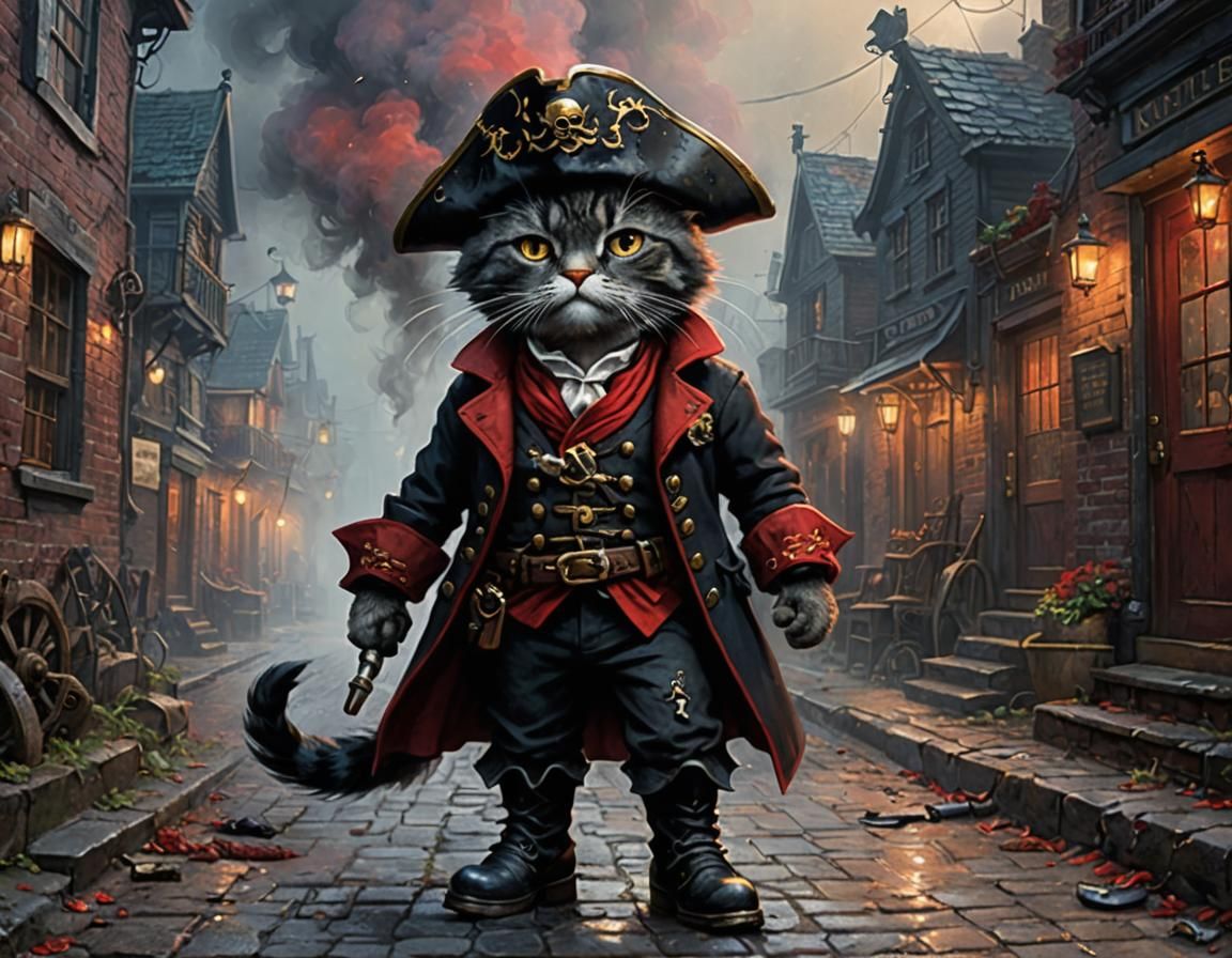Tabaxi Rogue - AI Generated Artwork - NightCafe Creator