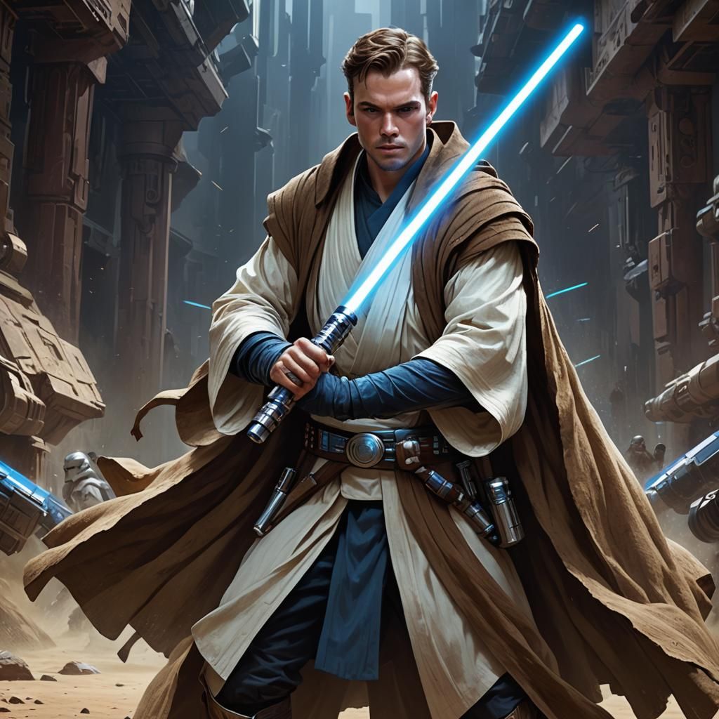 The Force is what gives a Jedi his power - AI Generated Artwork ...