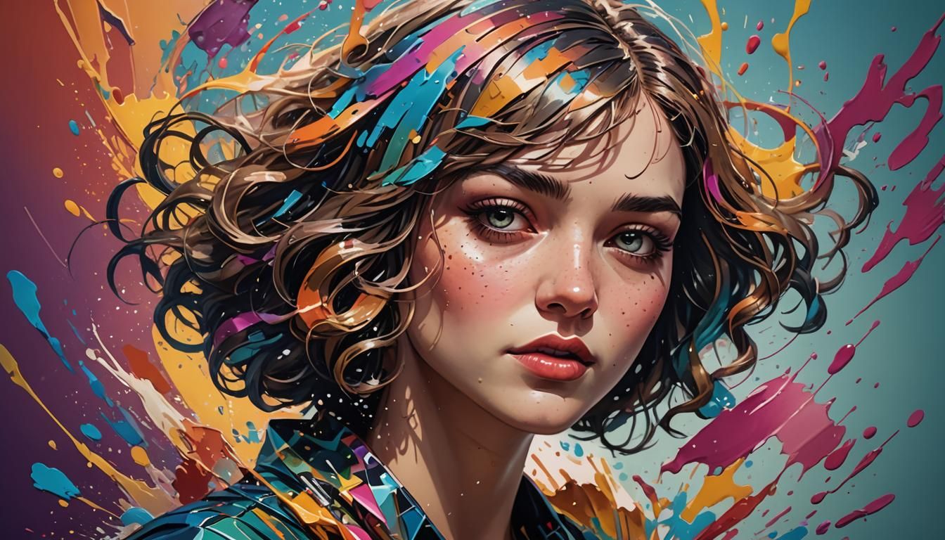 The floppy girl - AI Generated Artwork - NightCafe Creator