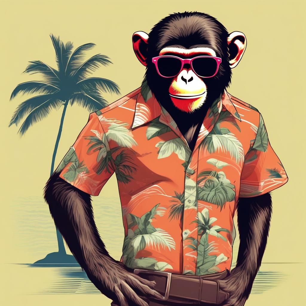 Cool Monkey - AI Generated Artwork - NightCafe Creator