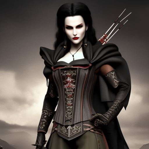 vampire hunter - AI Generated Artwork - NightCafe Creator