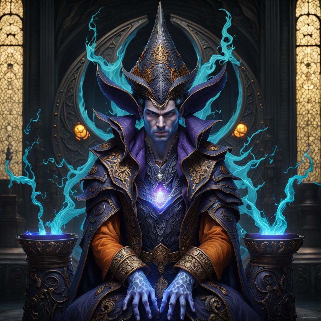 Life Force Sorcerer (3) - AI Generated Artwork - NightCafe Creator