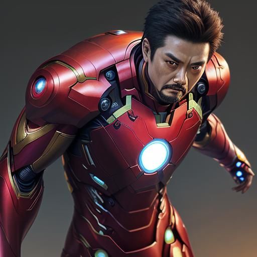 Chinese iron man - AI Generated Artwork - NightCafe Creator