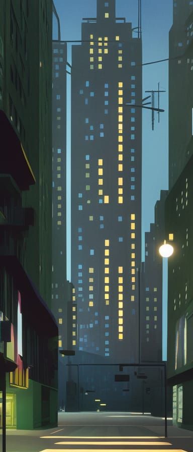 Alley - AI Generated Artwork - NightCafe Creator