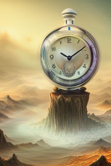 " Time is infinite " - AI Generated Artwork - NightCafe Creator