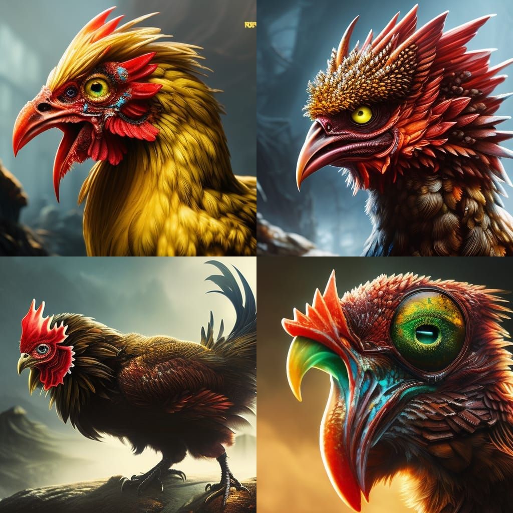 Clucked! - AI Generated Artwork - NightCafe Creator
