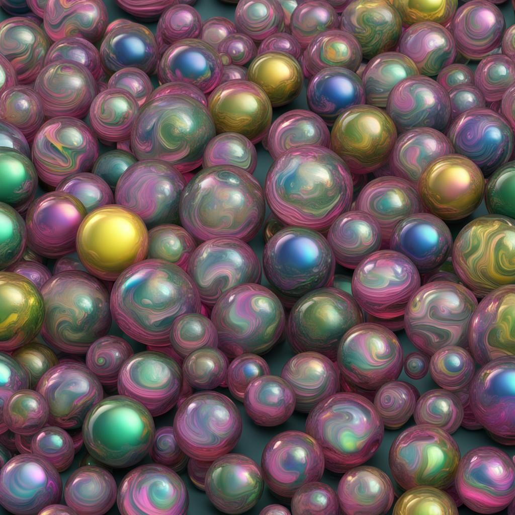 Pastel Marbles - AI Generated Artwork - NightCafe Creator