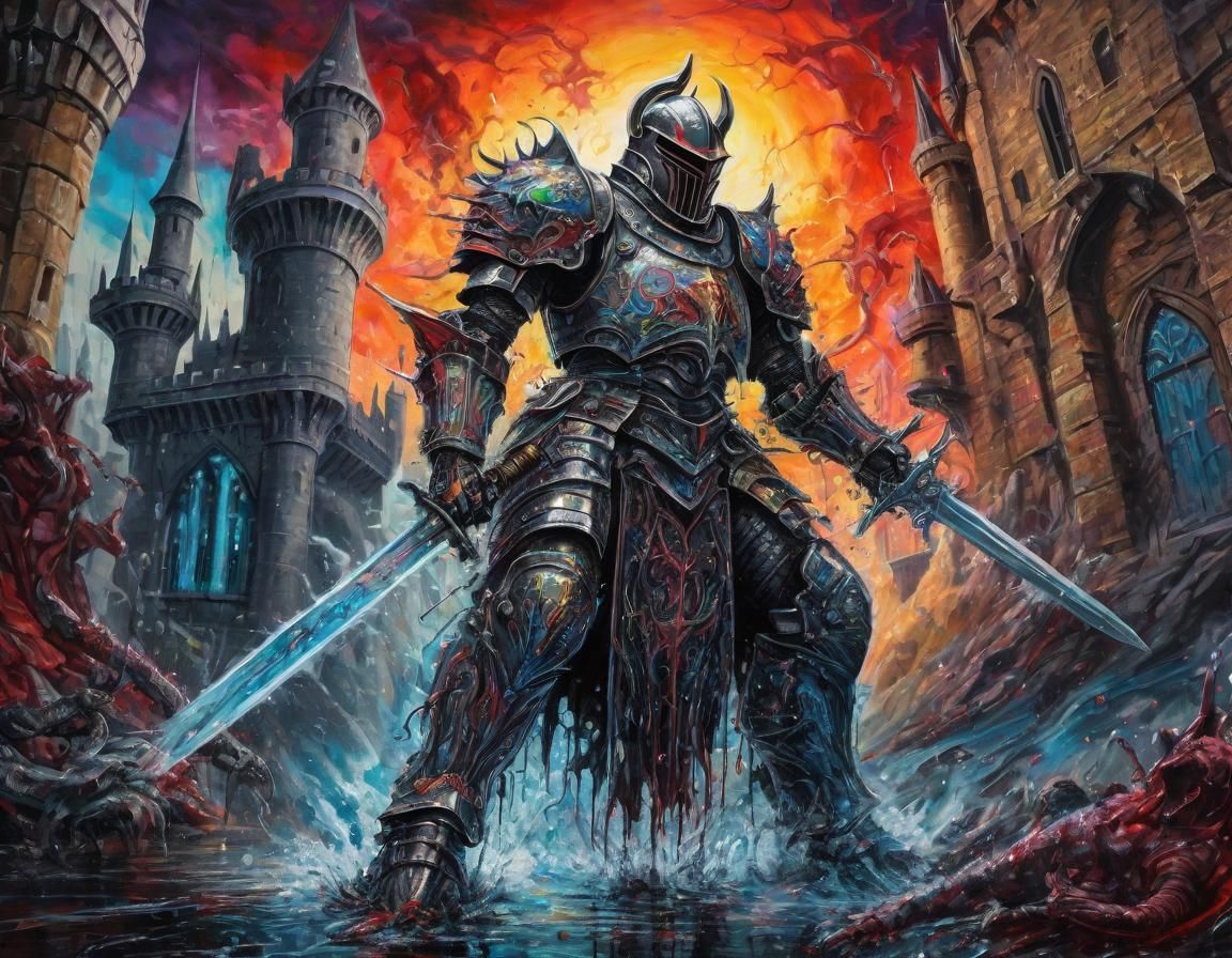 Midevil Science Fiction Knight - Midevil Science Fiction Kni...