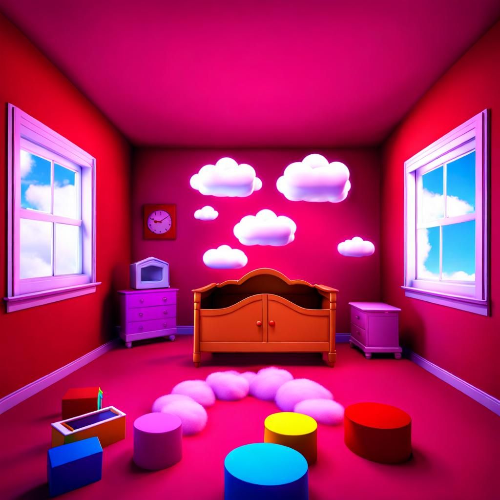 Liminal Playroom - AI Generated Artwork - NightCafe Creator