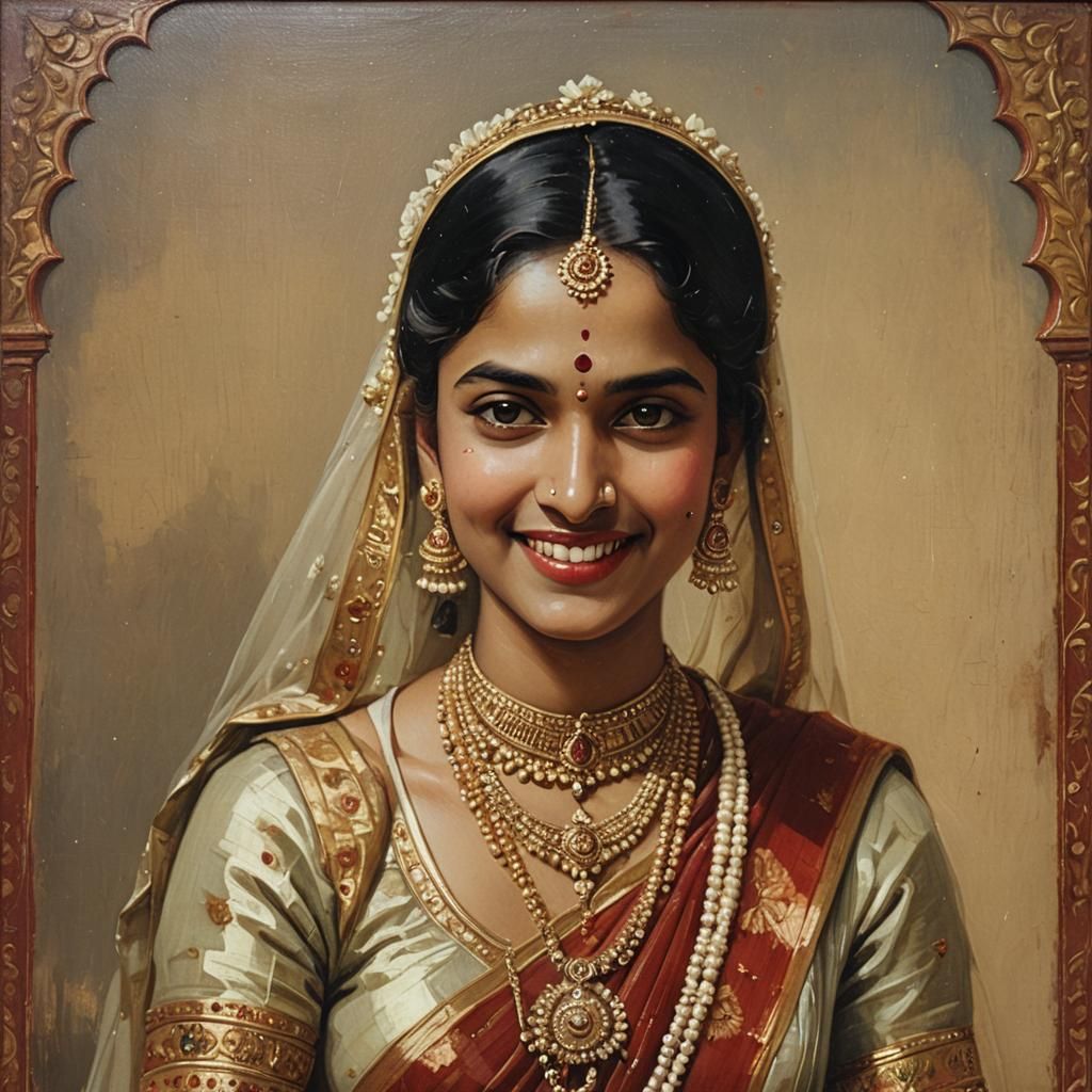 Indian Bride - AI Generated Artwork - NightCafe Creator