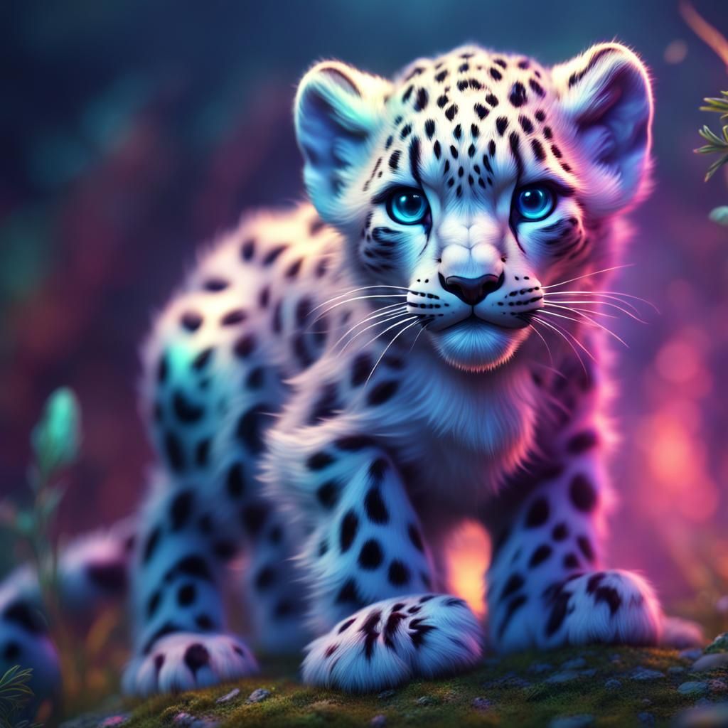 Leopard Love - AI Generated Artwork - NightCafe Creator