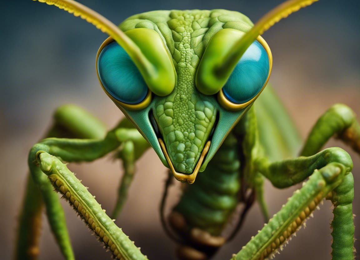 angry mantis - AI Generated Artwork - NightCafe Creator
