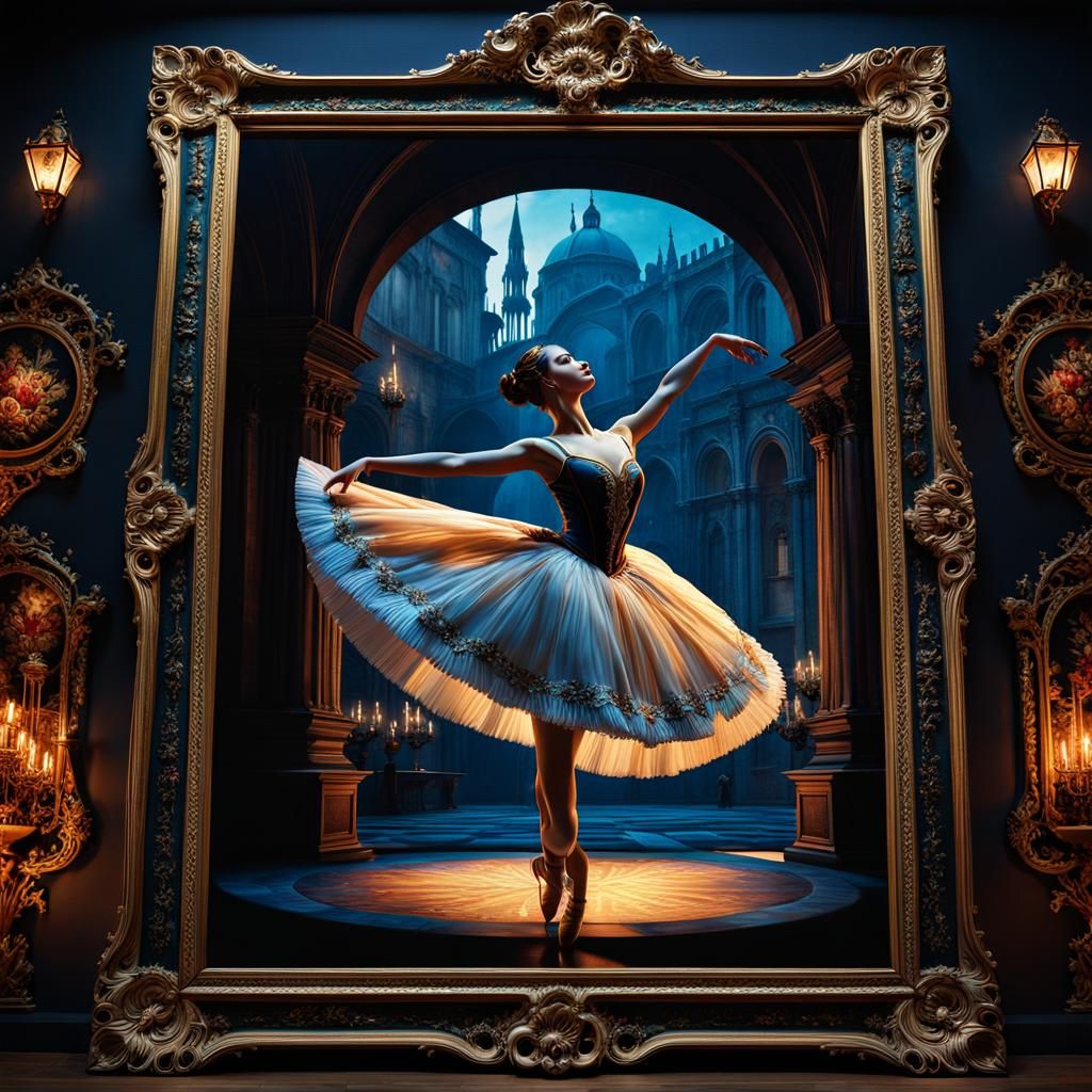 Ballerina - AI Generated Artwork - NightCafe Creator