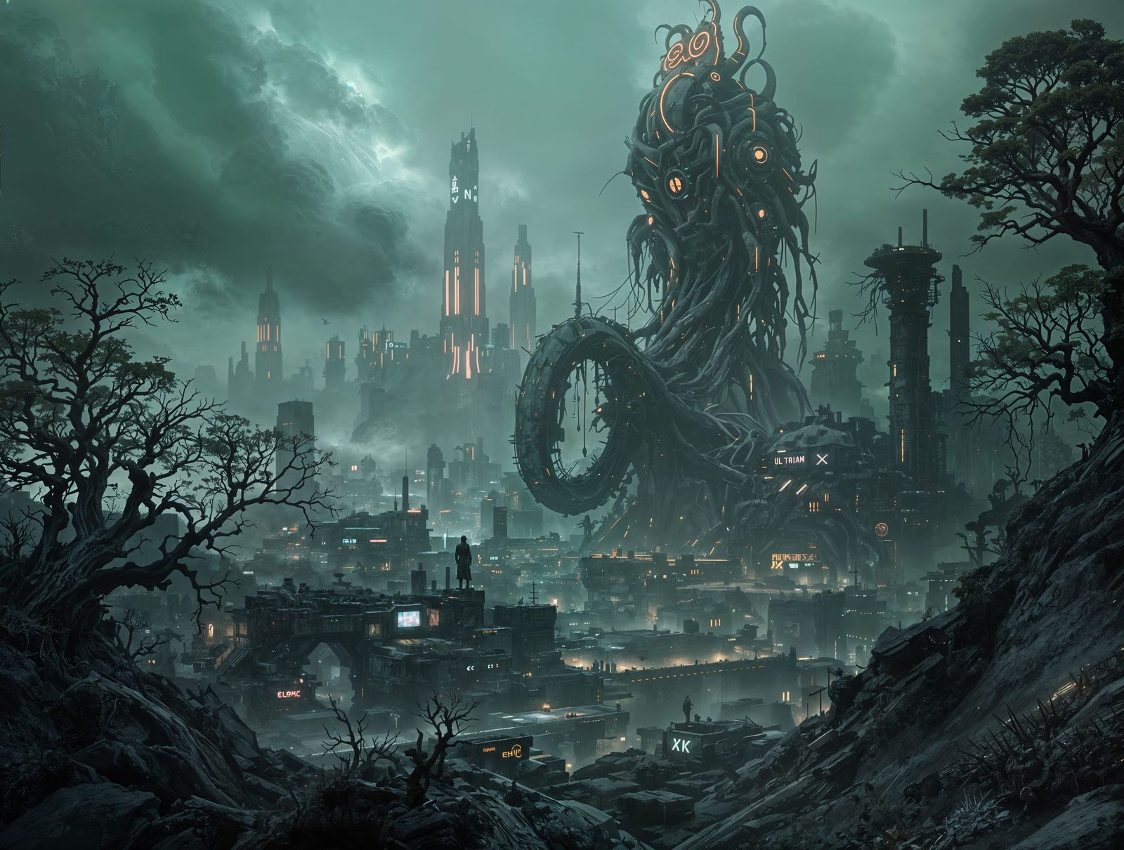 The Factory - Surreal Dieselpunk Landscape with Biopunk and ...