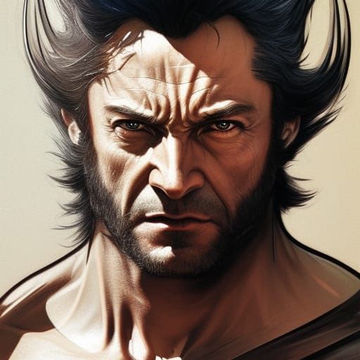 Wolverine - AI Generated Artwork - NightCafe Creator
