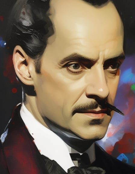 Professor Moriarty (Sherlock Holmes) - AI Generated Artwork - NightCafe Creator