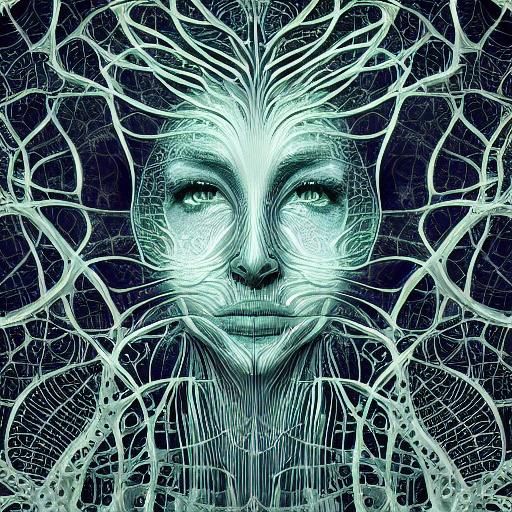 String Face Lady!!!! - AI Generated Artwork - NightCafe Creator