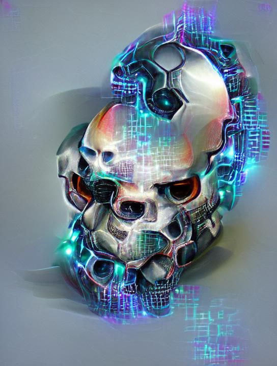 Skull? - AI Generated Artwork - NightCafe Creator