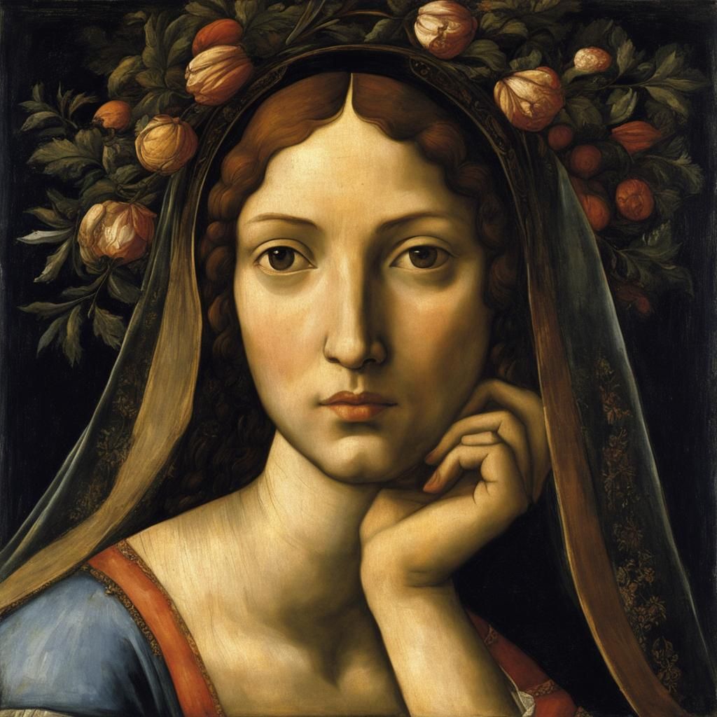 Portrait of a Woman by Sandro Boticelli #art #painting #sandro ...