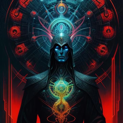 Deus Ex Machina :: a god from the Machine., surreal fantasy art ...