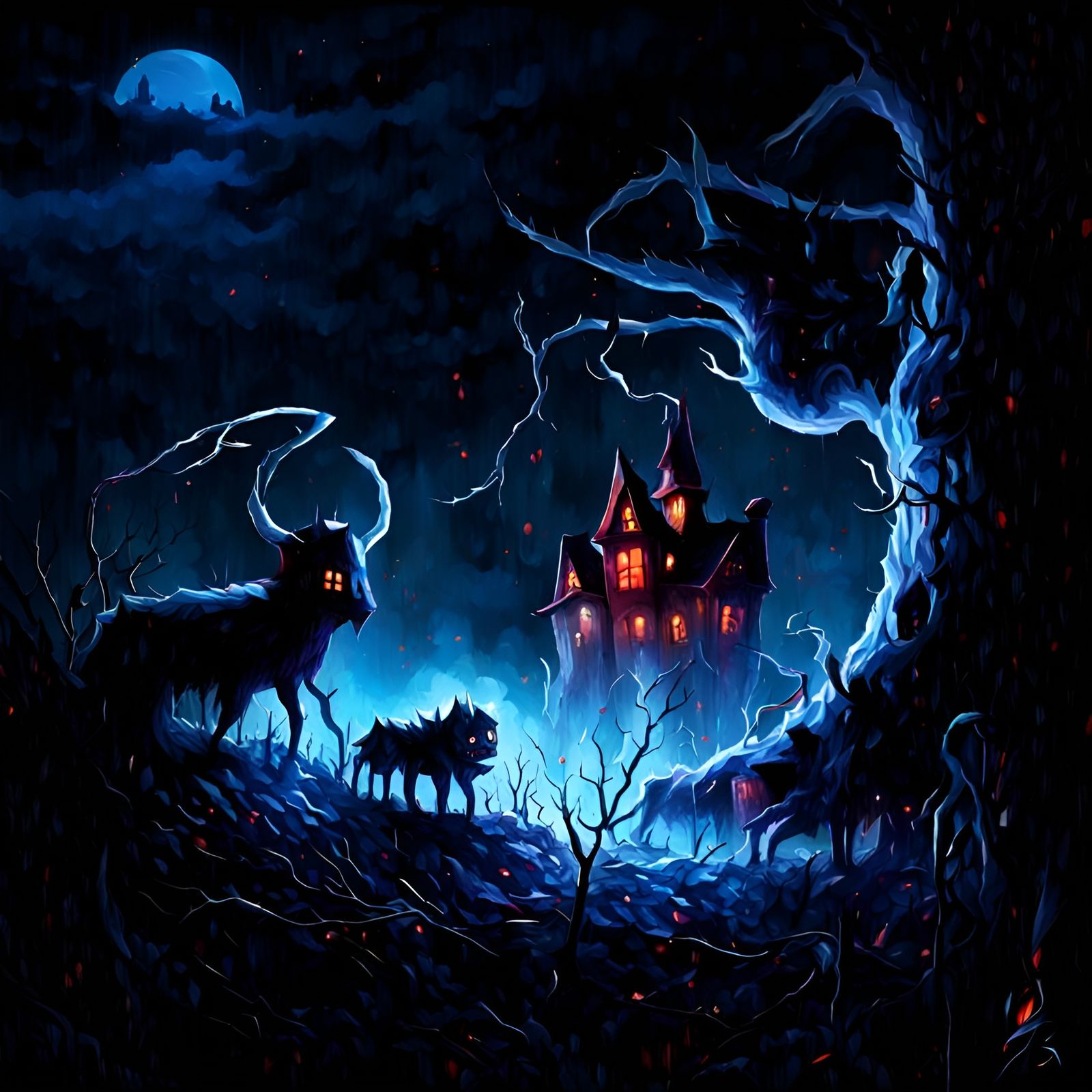 Nightmare - AI Generated Artwork - NightCafe Creator