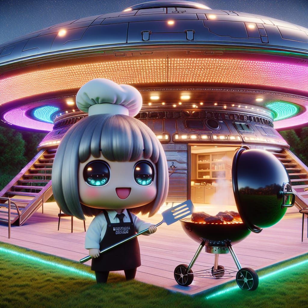 Alien Chef - AI Generated Artwork - NightCafe Creator
