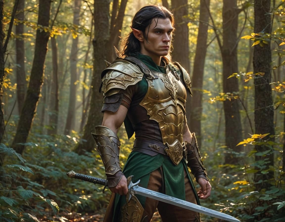 elven fighter - elven fighter
