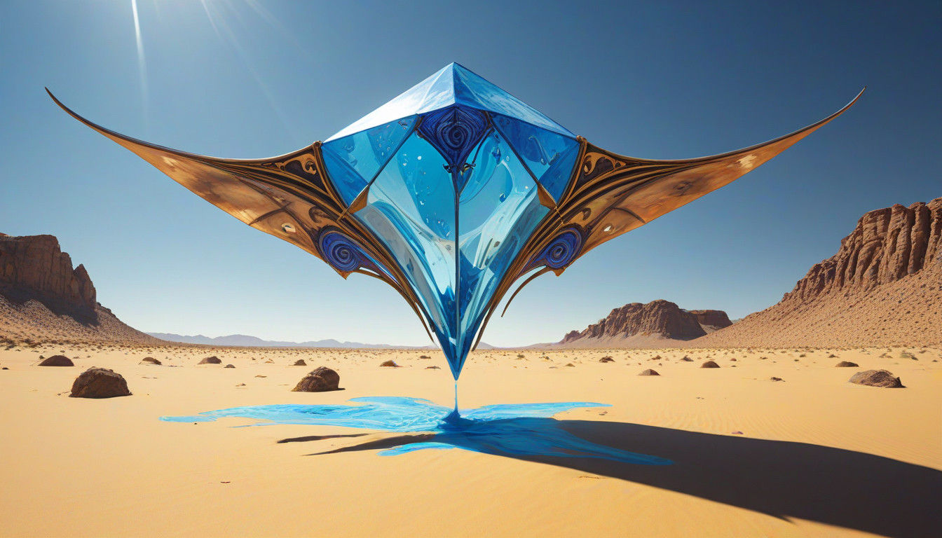 SHAPESHIFTER HOVERS INDECISIVELY BETWEEN BEING A MANTA RAY AND AN ALIEN ...