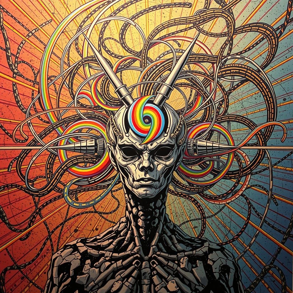 Autonomous Entity Emerge from Shadowy Deception in... - AI Art