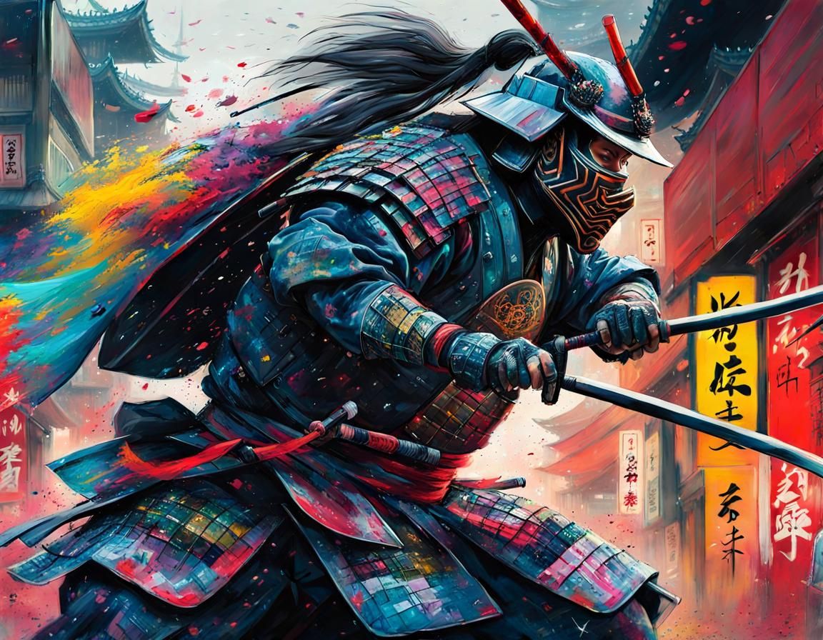 COLORFUL SAMURAI