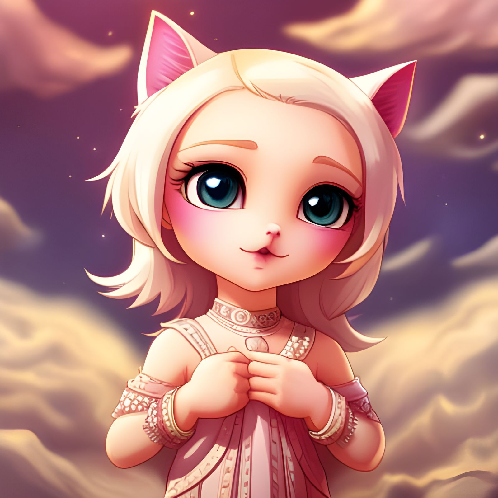 Ms Kitty - AI Generated Artwork - NightCafe Creator