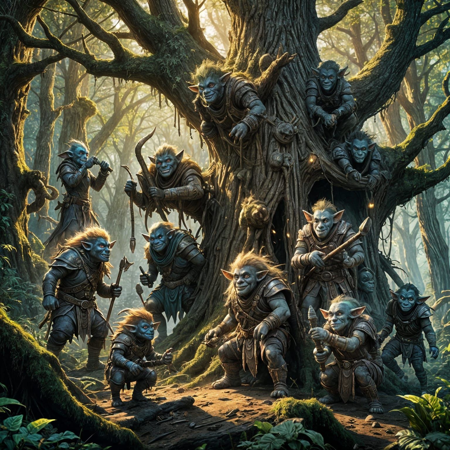 Bandit Tree - Immersive Fantasy Drilling Hut of the Masked T...