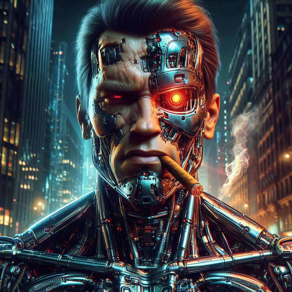 Terminator - AI Generated Artwork - NightCafe Creator