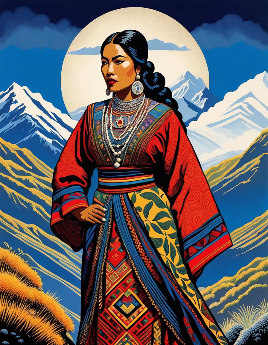 Inka Princess #101 - AI Generated Artwork - NightCafe Creator