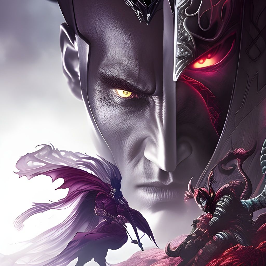 The Many Faces of Evil - AI Generated Artwork - NightCafe Creator